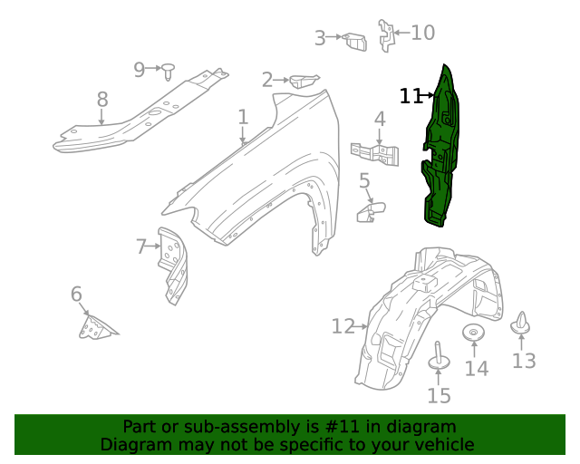 2017-2024 Jeep Compass Silencer 68599580AA | Mopar Parts Canada