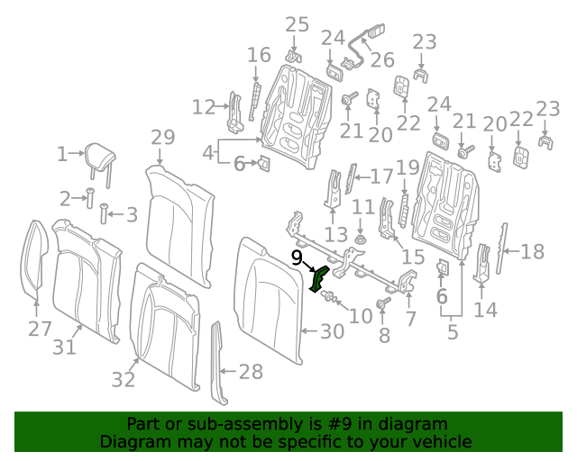 8W7-886-197-5E0 - Frame Cap 2018 Audi | Audi OEM Parts
