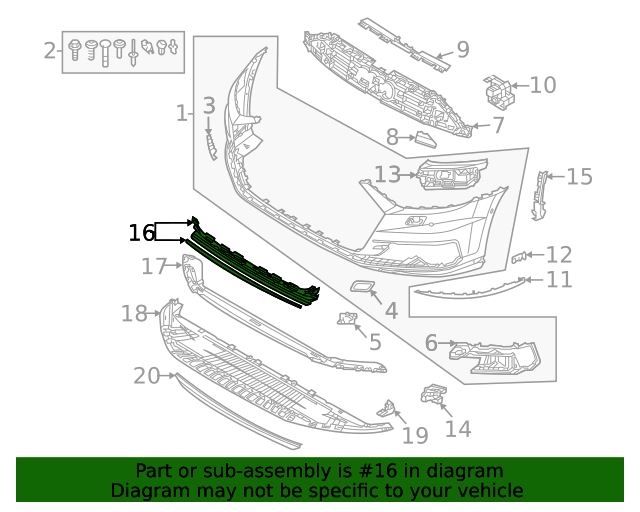 4N0-807-697-RN4 - Grille 2020-2021 Audi A8 Quattro | AutoNationParts.com