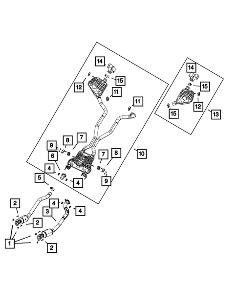 Exhaust System for 2020 Jeep Grand Cherokee | Mopar eStore