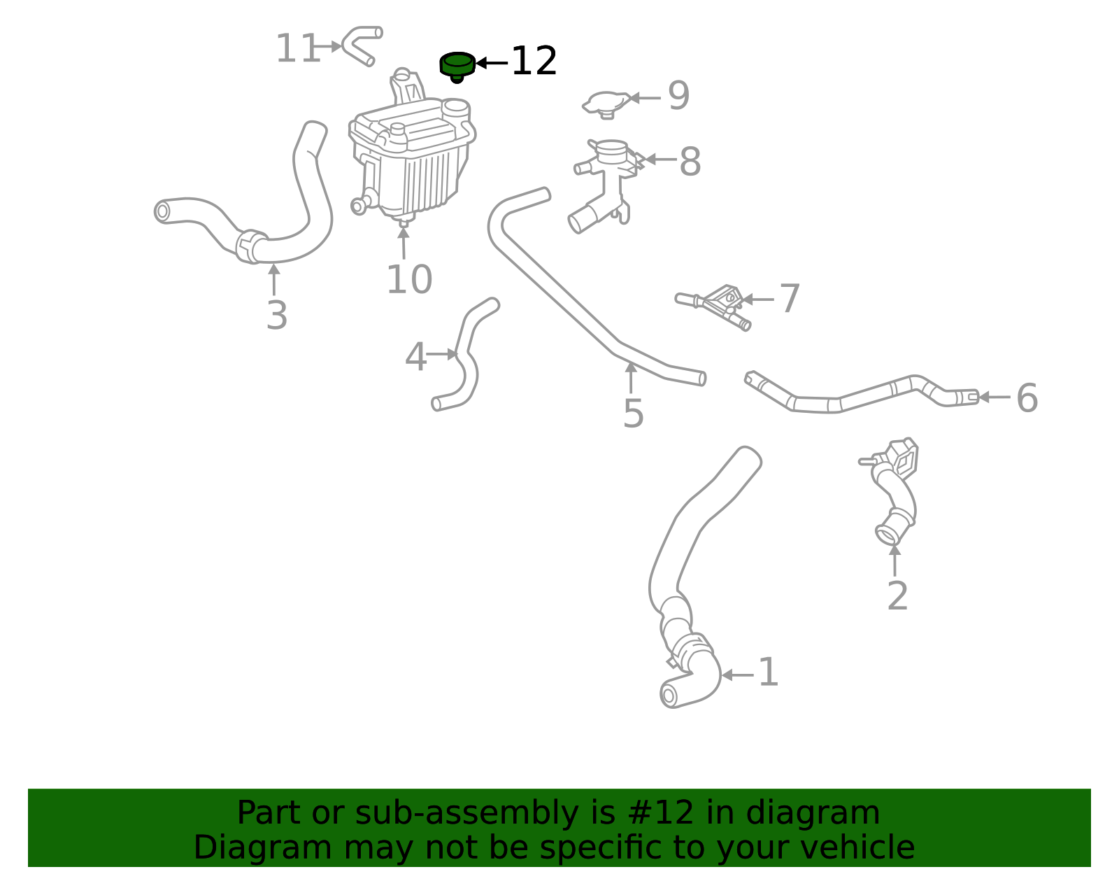 2022-2025 Toyota Cap 16405-F2020 | Toyota San Diego Parts
