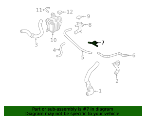 2020-2024 Toyota By-Pass Hose Connector 16279-24010 | Discount Parts ...
