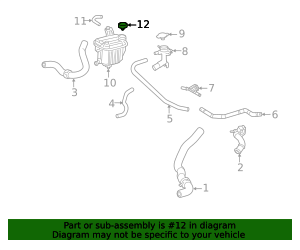 2022-2025 Toyota Cap 16405-F2020 | Toyota San Diego Parts