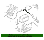 Genuine OEM Positive Cable Part# LR067369 Fits 2014-2018 Land Rover ...