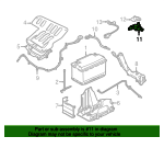 Genuine OEM Battery Cable Terminal End Part# LR038721 Fits 2012-2016 ...