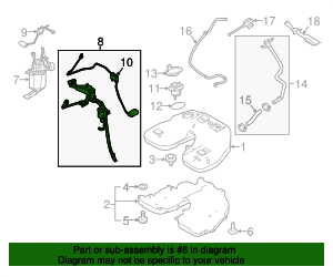 2016 Land Rover Fuel Sender Unit LR061453 | OEM Parts Online