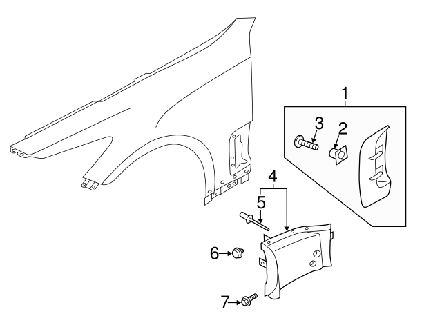 2018-2021 Kia Stinger Air Duct - Driver's Side (LH) 87761-J5000 ...