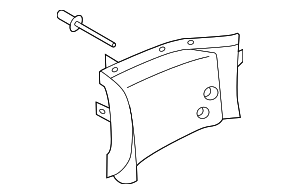 2018-2023 Kia Stinger Air Duct - Driver's Side (LH) 87761-J5000 ...