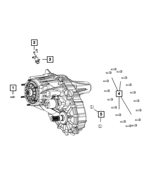 Transfer Case and PTU Assembly for 2023 Ram 1500 | My Mopar Parts