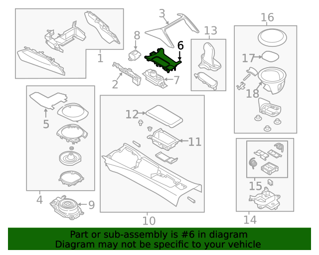 2016-2020 Mazda MX-5 Miata Center Bracket N243-64-430-02 | TascaParts.com