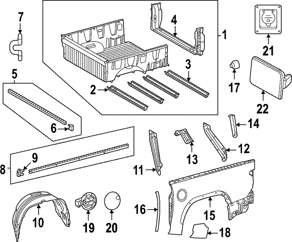 Genuine Toyota Track Assembly part# 65335-0C090 for 2022-2024 Toyota ...