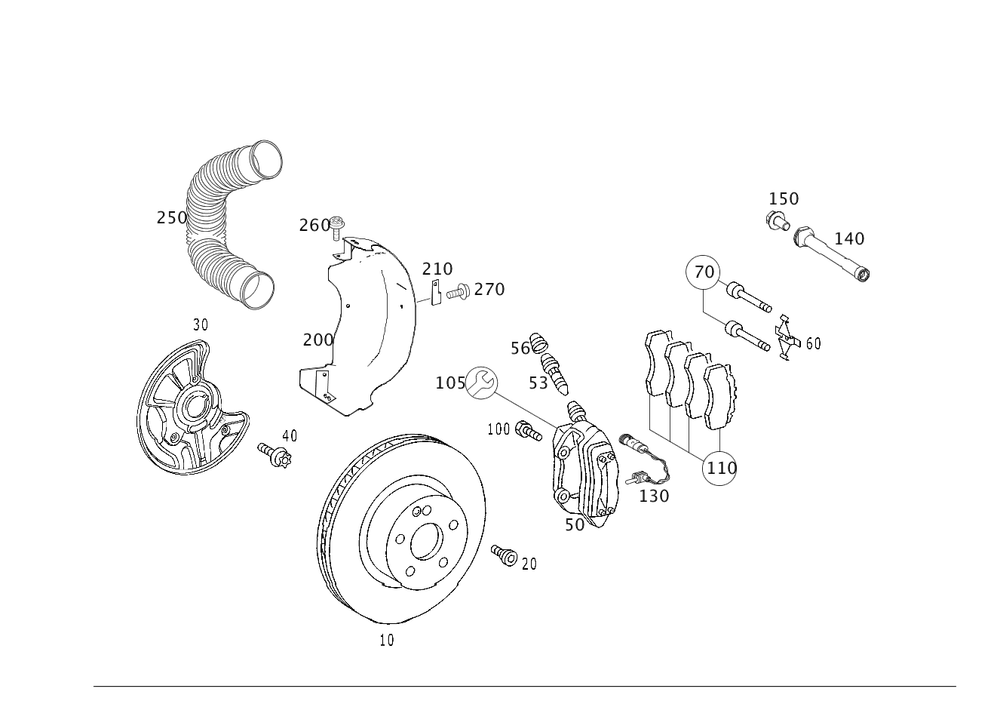 220-421-01-71 - 1954-2026 Mercedes-Benz - Fit Screw | Buy Mercedes ...