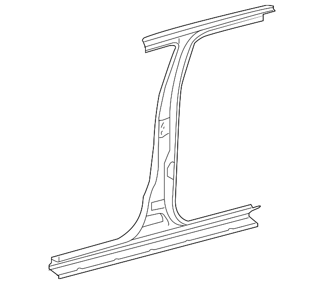 2016-2023 Toyota Tacoma Center Pillar 61412-04071 | Toyota Parts Center