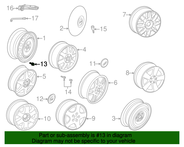 1990-2019 Volkswagen OEM NEW 1990-2019 VW Volkswagen GLX Wagon Sedan ...