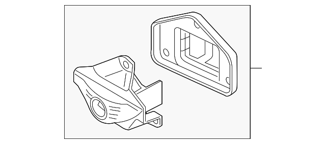 9487189 - Parking Assistance Front Blind View Camera - 2014-2018 Volvo ...