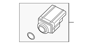 31339994 - Parking Assistance Camera Front Blind View - 2007-2018 Volvo ...
