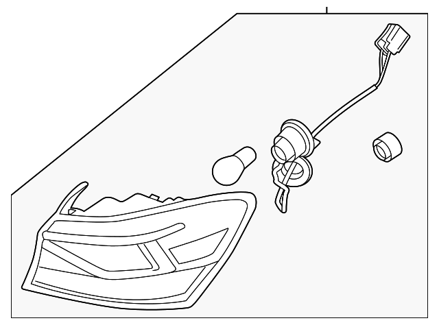 2019-2023 Kia Forte Combo Lamp Assembly 92401-M7000 | OEM Parts Online