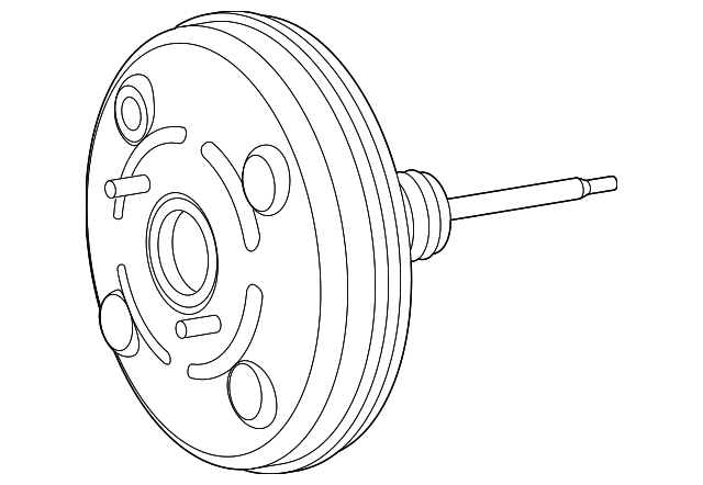2016-2023 Toyota 4Runner Booster Assembly 44610-6A310 | Toyota Parts Center