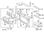 Lower Bracket Support Bracket - Ford (FB5Z-8B455-B) | TascaParts.com