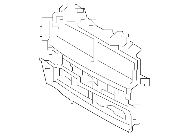 2016-2019 Ford Explorer Lower Bracket JB5Z-8B455-A | TascaParts.com
