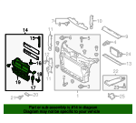 2013-2019 Ford Radiator Shutter Assembly JB5Z-8475-A | OEM Parts Online