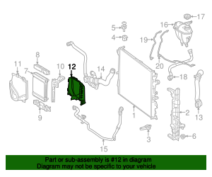 2015-2021 Mercedes-Benz Air Duct 217-505-05-30 | MB OEM Parts