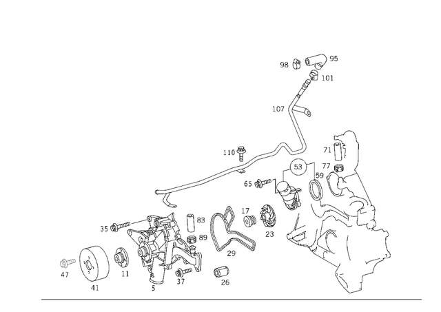 1994-2016 Mercedes-Benz Hexalobular Bolt 000000-001121 | Mercedes-Benz ...