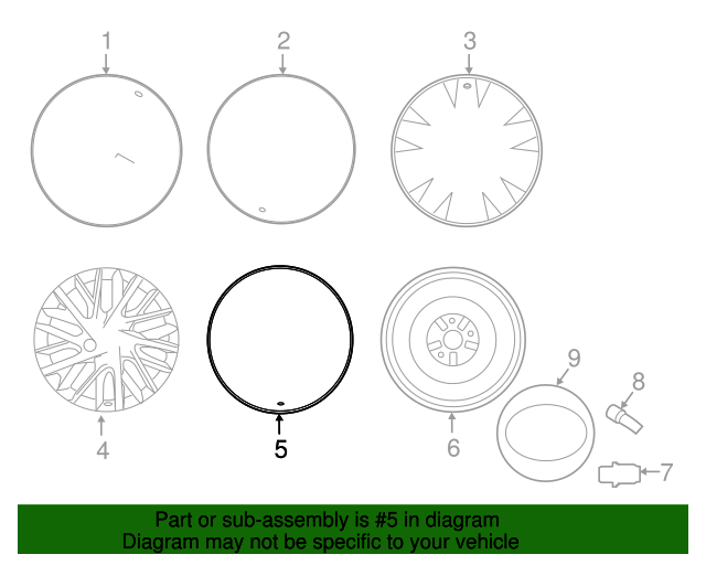 4261A-06070 - Wheel, Alloy 2013-2018 Lexus | Longo Lexus Parts