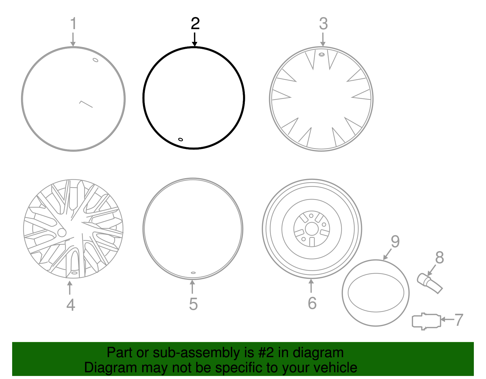4261A-33093 - Wheel, Alloy 2013-2015 Lexus | Lexus of Stevens Creek Parts