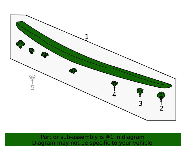 2021-2023 Acura TLX Spoiler 71700-TGV-A01 | OEM Parts Online