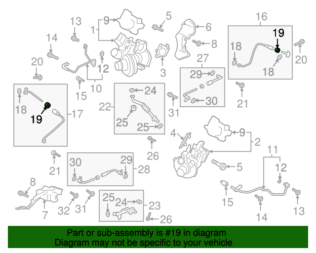 2015-2021 Ford Water Inlet Tube O-Ring FT4Z-6N652-D | OEM Parts Online