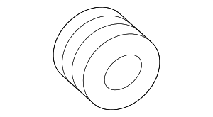 3C0-955-489-A - Filler Neck Grommet 2009-2023 Audi | Audi OEM Parts