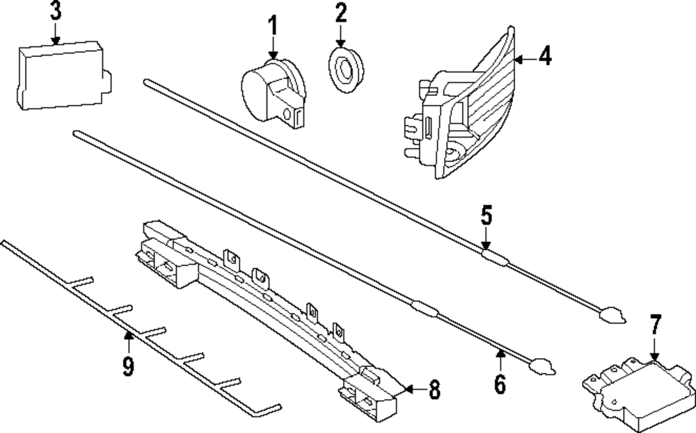 2023-2024 Mercedes-Benz Blind Spot Radar Bracket 295-885-96-01 | Retail ...