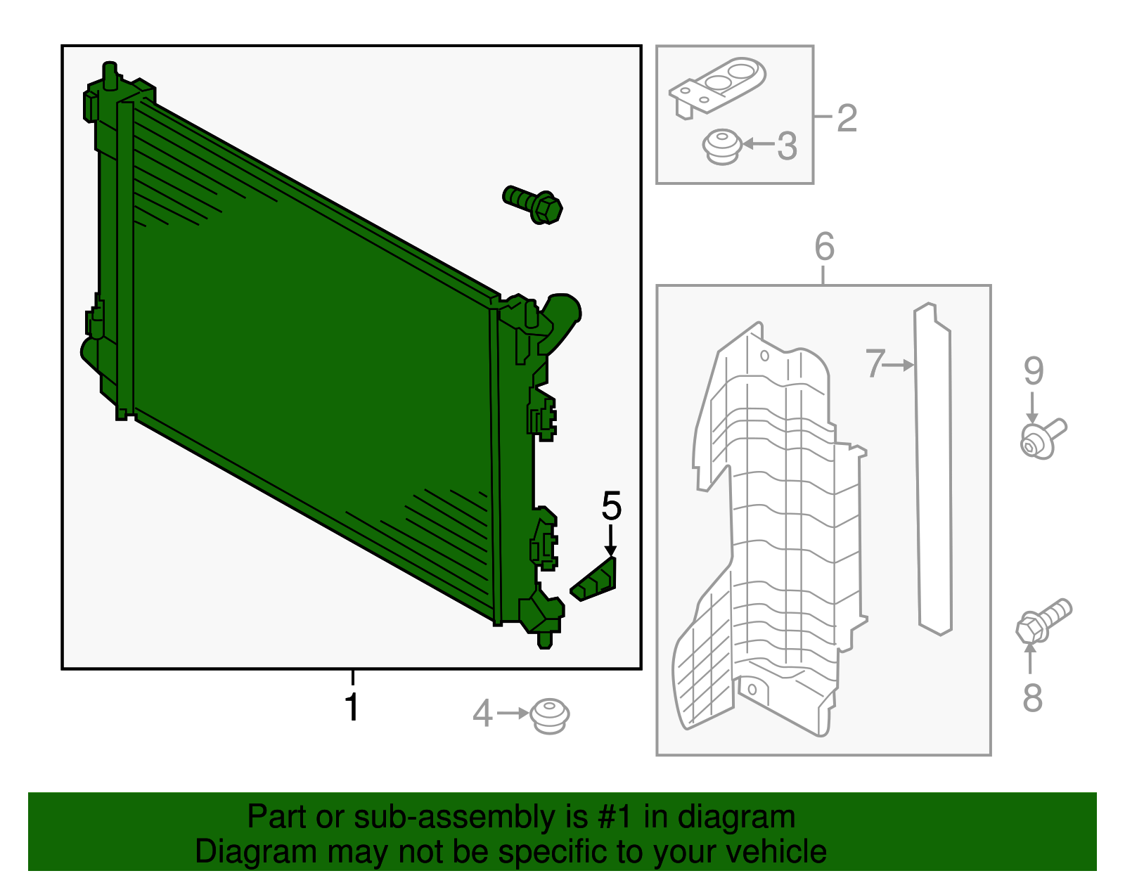 25310-3X550 - Radiator 2015-2018 Kia | Kia.Parts Store