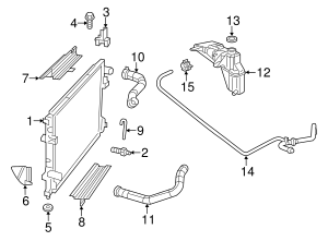 2011-2020 Mopar Lower Hose 55038161AD | TascaParts.com