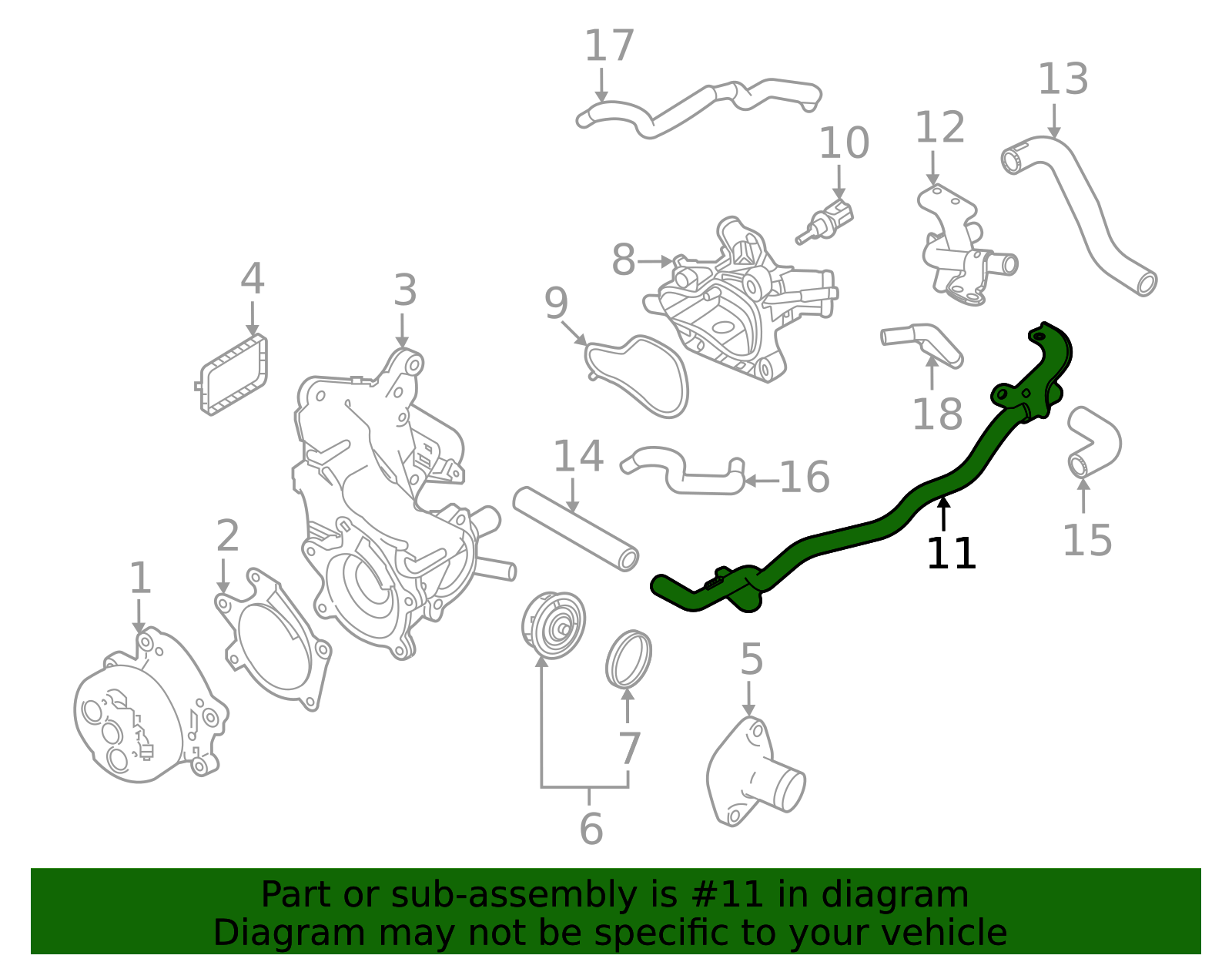 2021 Nissan Rogue Cross Over Pipe 14053-6RA0E | Nissan RVA