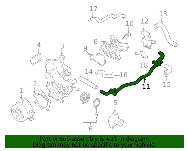 2021 Nissan Rogue Cross Over Pipe 14053-6RA0E | OEM Parts Online