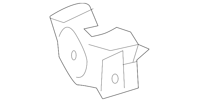 2012-2017 Toyota Prius V Bumper Bracket 52147-47020 | Toyota Parts Center