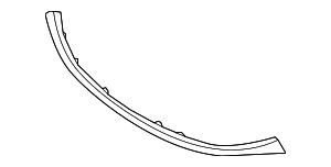 2013-2015 Hyundai Elantra GT Lower Molding 86354-A5010 | QuirkParts