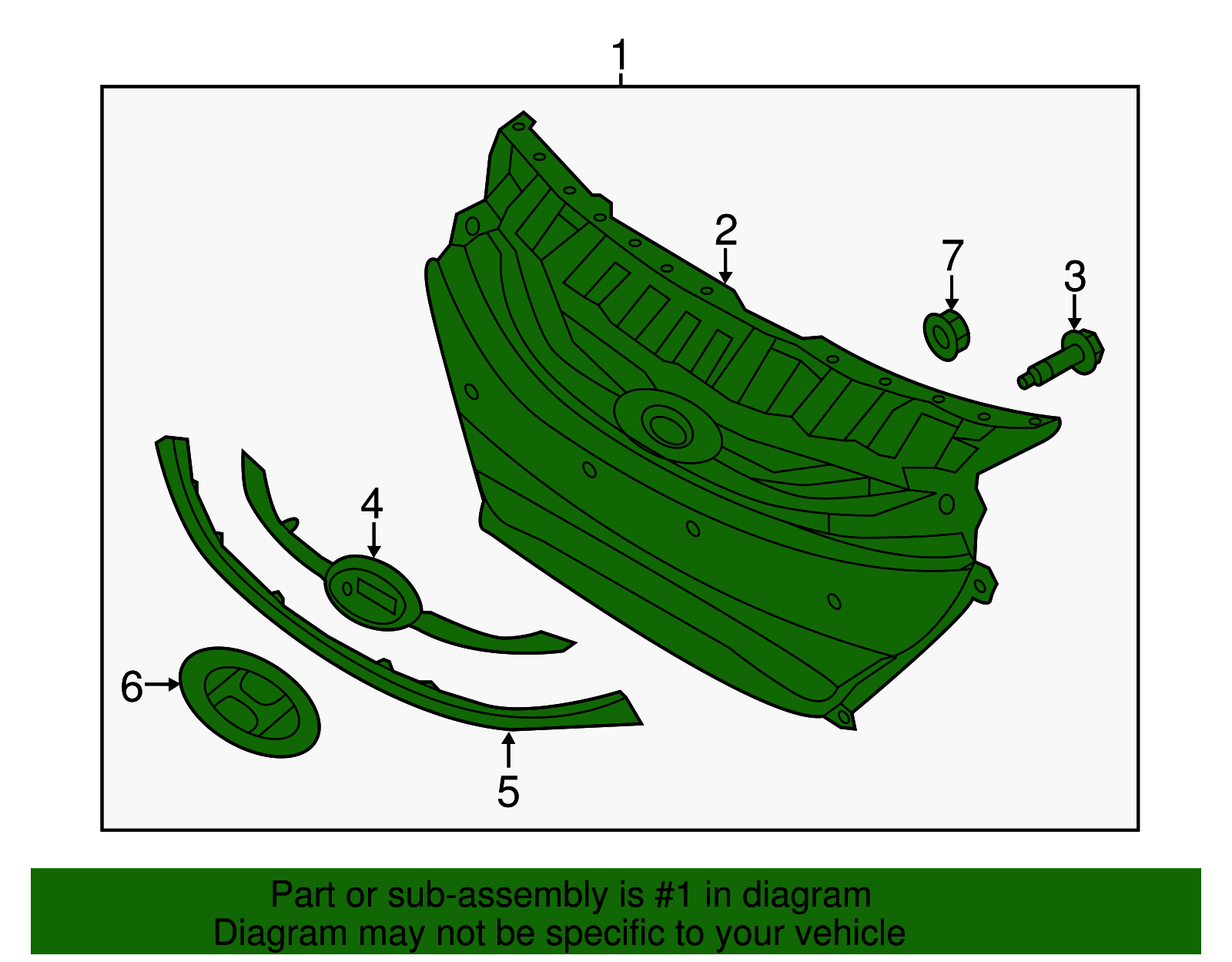 86351-A5000 - Grille - 2013-2015 Hyundai Elantra GT | World OEM Parts ...