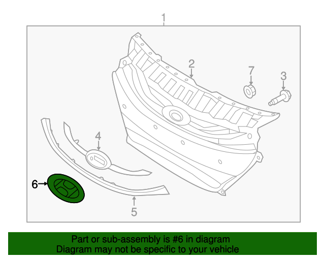 Genuine Emblem for 2013-2015 Hyundai Elantra GT | Part# 86353-A5010 ...