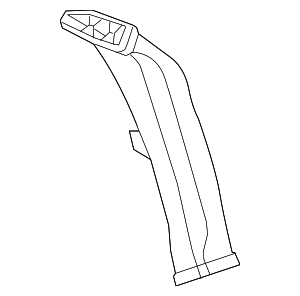 2007-2014 GM Rear Duct 25897953 | GMPartsDirect.com