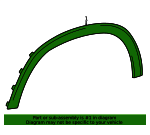 167-880-98-04-9999 - Wheel Opening Molding - 2020-2023 Mercedes-Benz ...