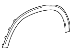 167-880-98-04-9999 - Wheel Opening Molding - 2020-2023 Mercedes-Benz ...