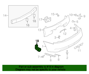 25994-1MA2E - Parking Aid Sensor 2011-2017 Infiniti | AutoNationParts.com