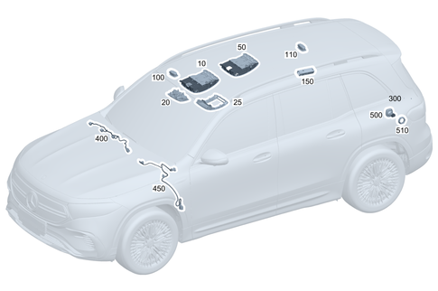 Interior Lamps/Sockets for 2024 Mercedes-Benz EQB 350 | Mercedes-Benz ...