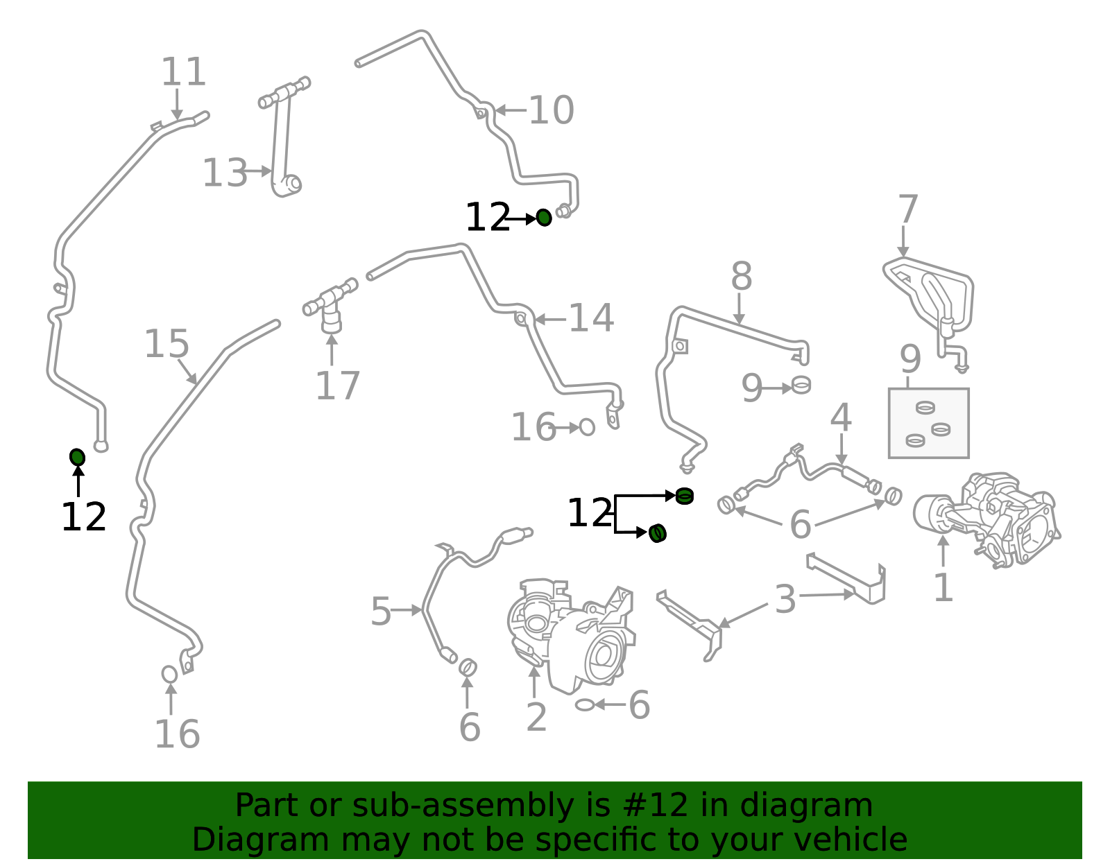2017-2025 Porsche Oil Inlet Tube O-Ring PAF-008-288 | Sunset Porsche Parts