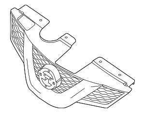 62310-6FR6D - Grille 2017 Nissan Rogue | AutoNationParts.com