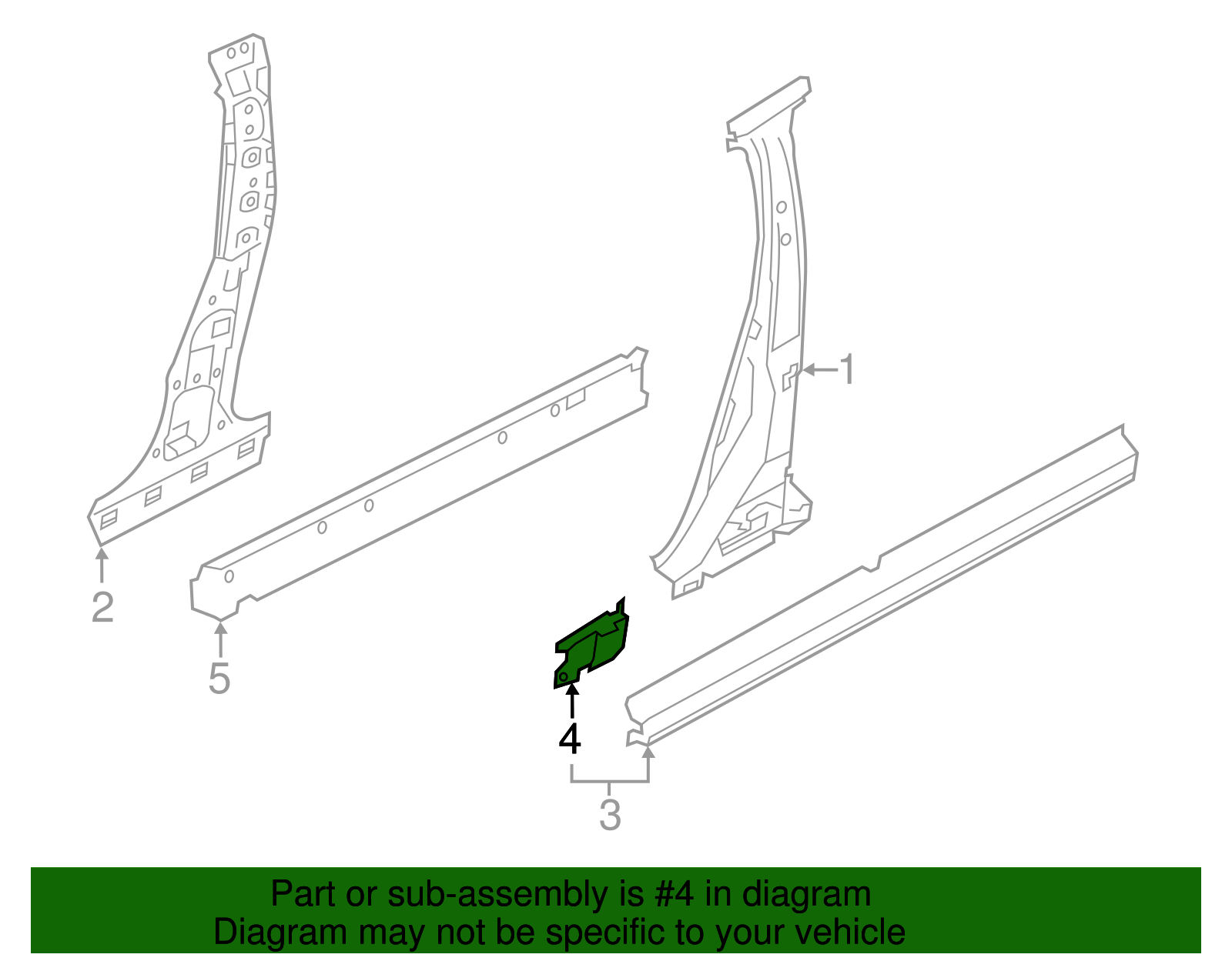 2014-2020 Nissan Rogue Lower Reinforced G6227-4BAMA | Ziegler Nissan of ...