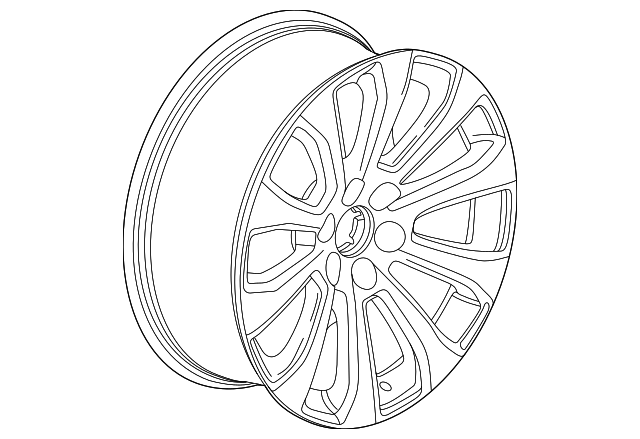 2019-2024 Chevrolet Aluminum Front and Rear Wheel 84227090 | OEM Parts ...